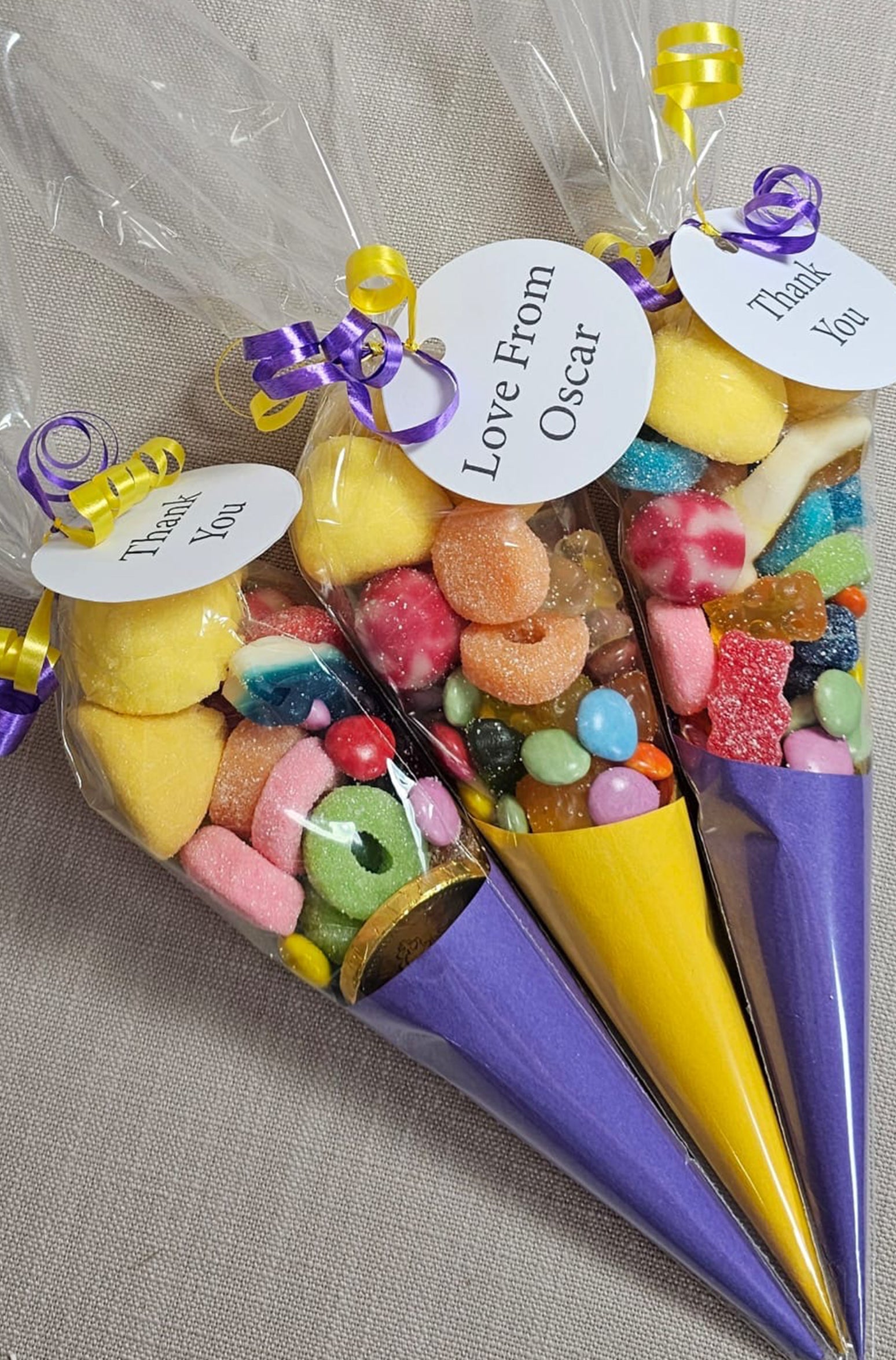 Personalised Sweet Cones | Personalised Sweet Cone – The Little Things