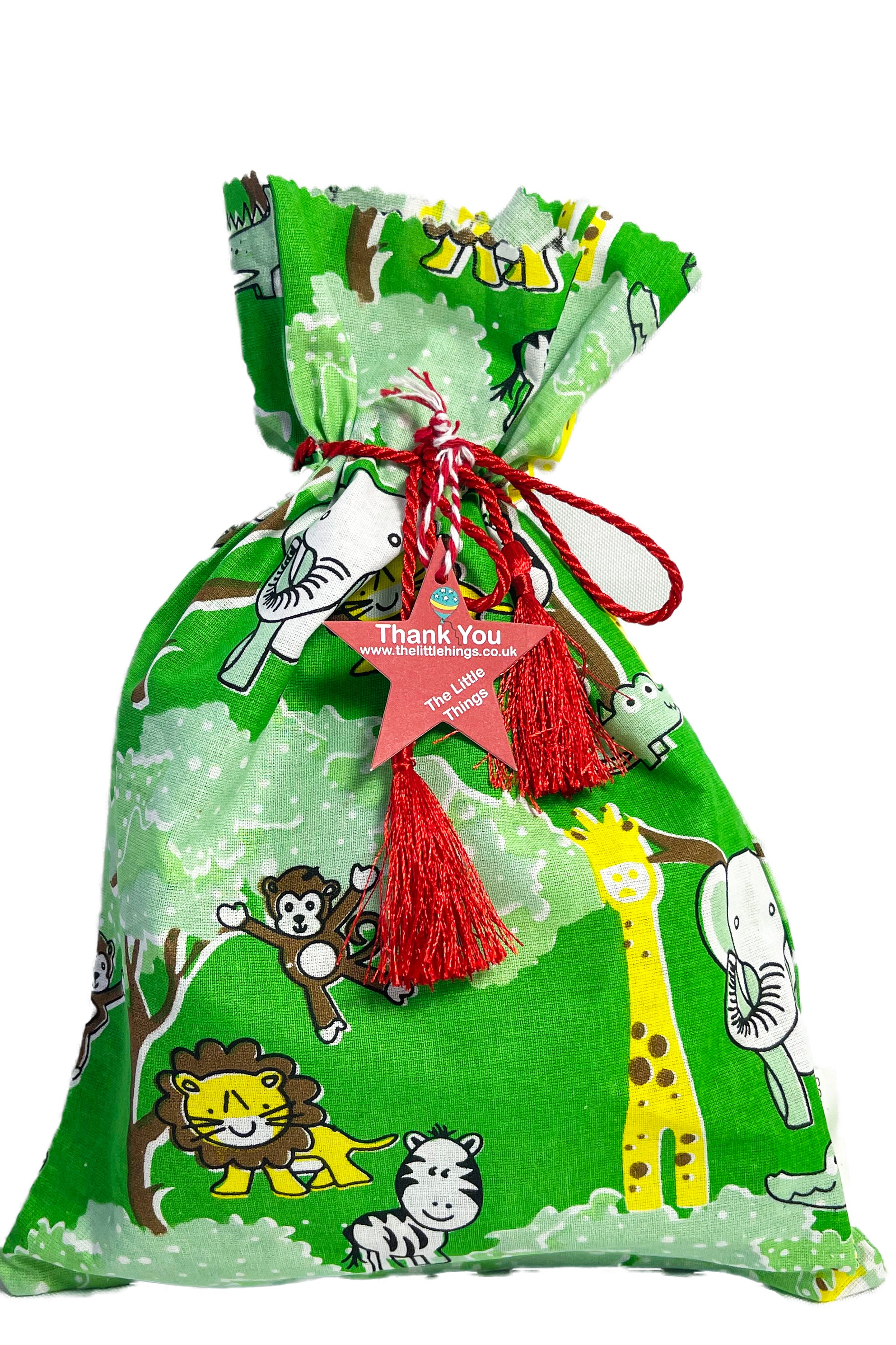 Jungle Fabric Party Bag | Party Bags for Kids UK – The Little Things